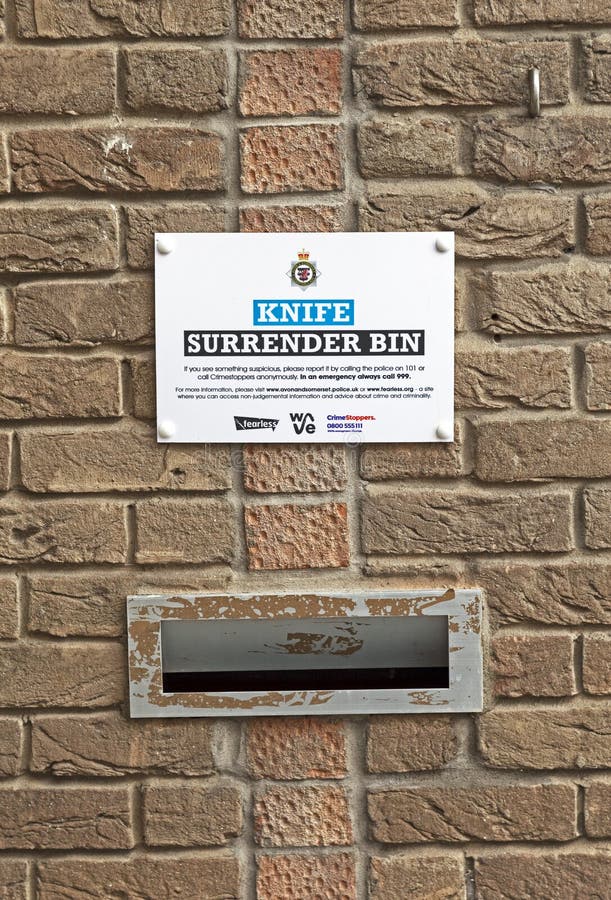 Knife Surrender Bin Stock Photos - Free & Royalty-Free Stock Photos ...