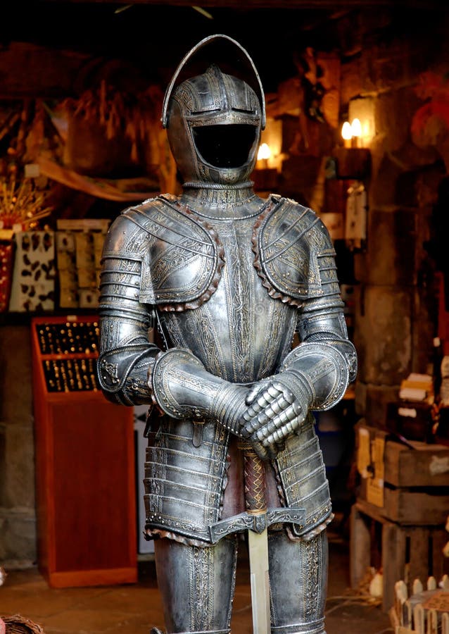 Knigh armour stock photo. Image of legend, paladin, museum - 3770558