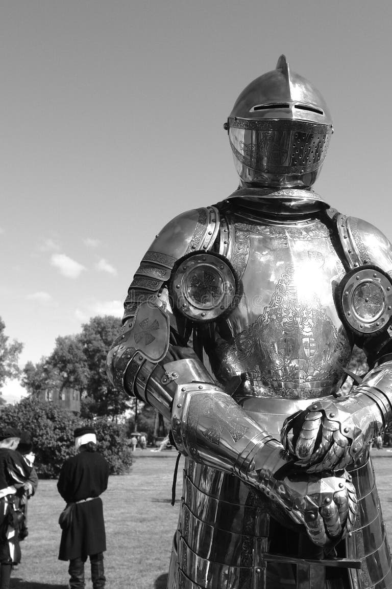 270 Metal Knight Horse Black White Stock Photos - Free & Royalty-Free ...