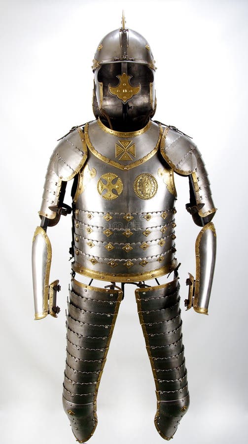 Isolated antique knight stock photo. Image of guard, antique - 1425316