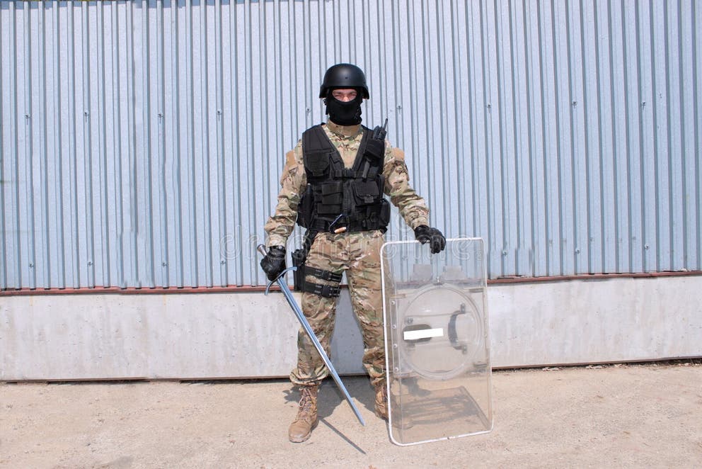 Knight stock image. Image of military, swat, clothes - 19326255