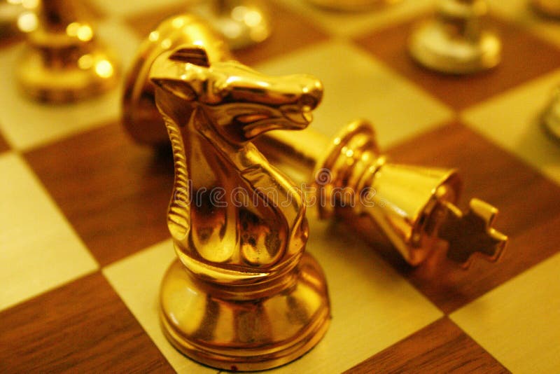 The Knight stock image. Image of hero, chess, downfall - 910475