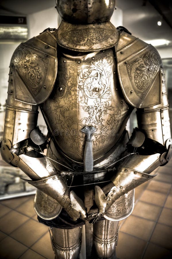 Knight armor stock photo. Image of medieval, decoration - 16303034