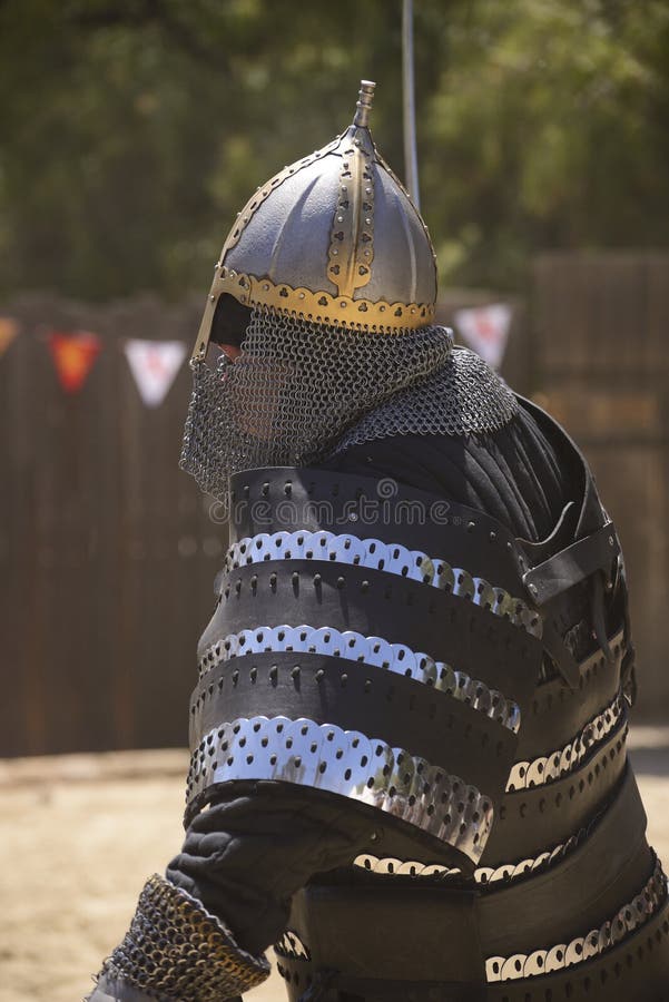 Knight in armor editorial photography. Image of metallic - 117688307