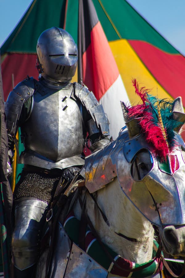 Knight in Armor stock photo. Image of knight, horse - 113109754