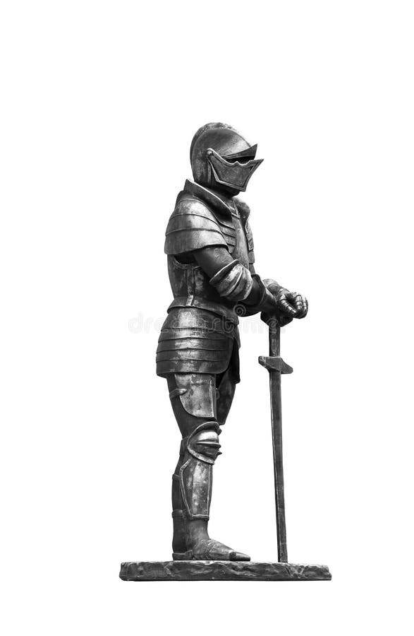 Knight in Armor with a Sword. Stock Image - Image of ancient, history ...
