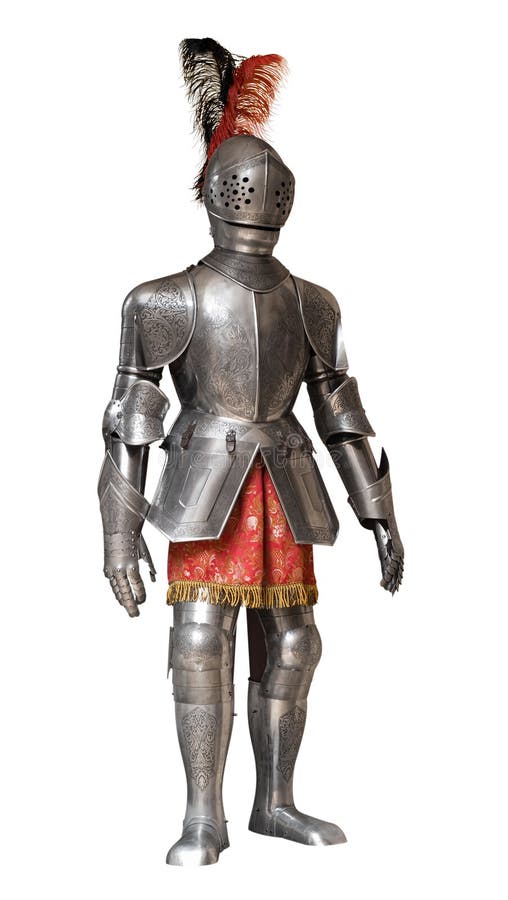 Knight Armour Suit, Isolated Stock Image - Image of cuirass, iron: 58391969