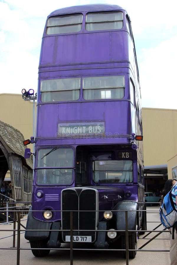 Knight bus editorial stock photo. Image of hoghwarts - 47863558