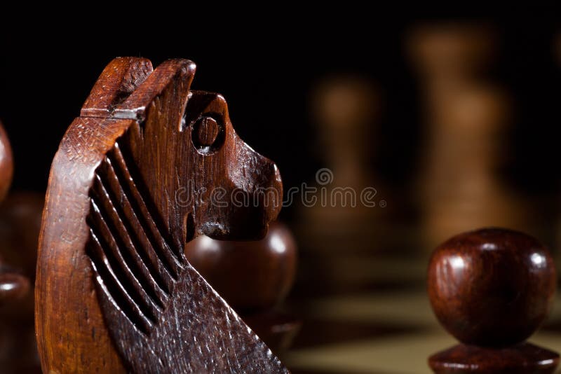Knight chess stock photo. Image of leisure, king, black - 35682008