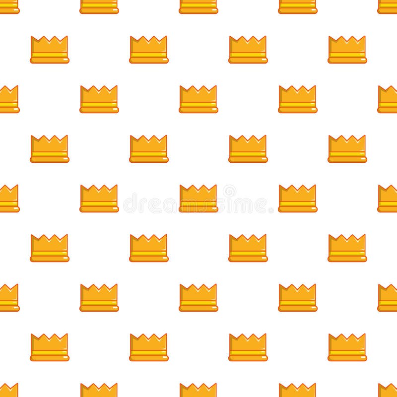 Knight Crown Pattern Seamless Stock Vector - Illustration of coronation ...