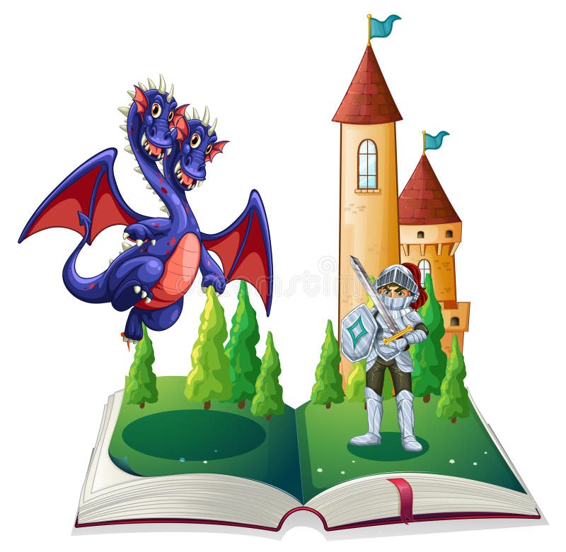 Book Dragon Clipart Stock Illustrations – 596 Book Dragon Clipart Stock ...
