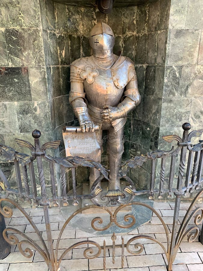 Knight in full armor stock photo. Image of knight, castle - 251177412