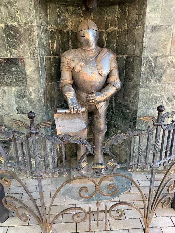 Knight in full armor stock photo. Image of knight, castle - 251177412