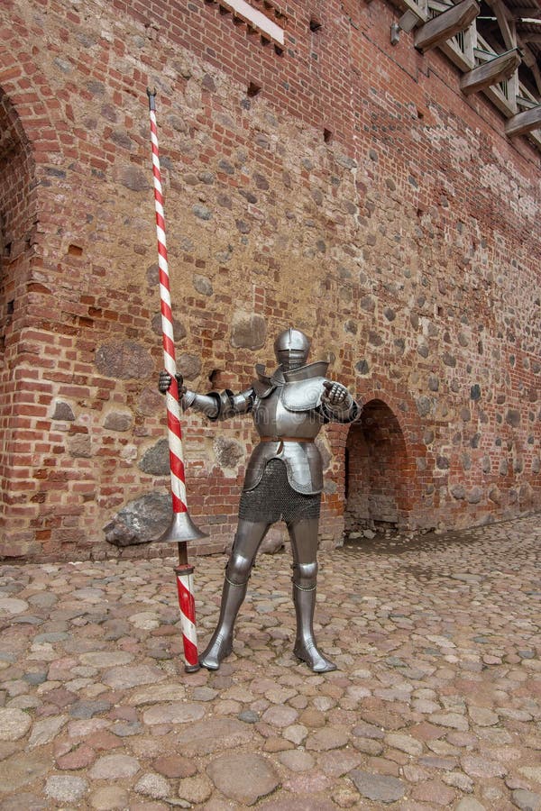 Knight in Full Armor with a Sword Stock Image - Image of europe ...