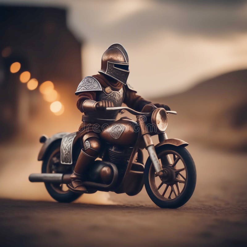 Knight Motorcycle Stock Illustrations – 408 Knight Motorcycle Stock ...