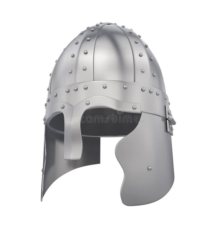 Knight Helmet Isolated stock illustration. Illustration of helm - 90713830