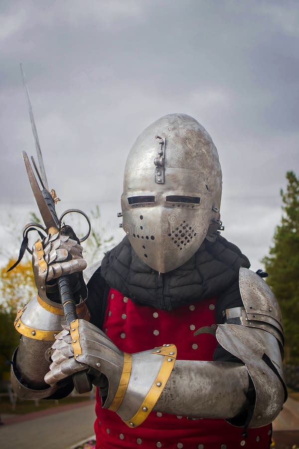 Knight attacks stock image. Image of forces, knight, medieval - 8198335
