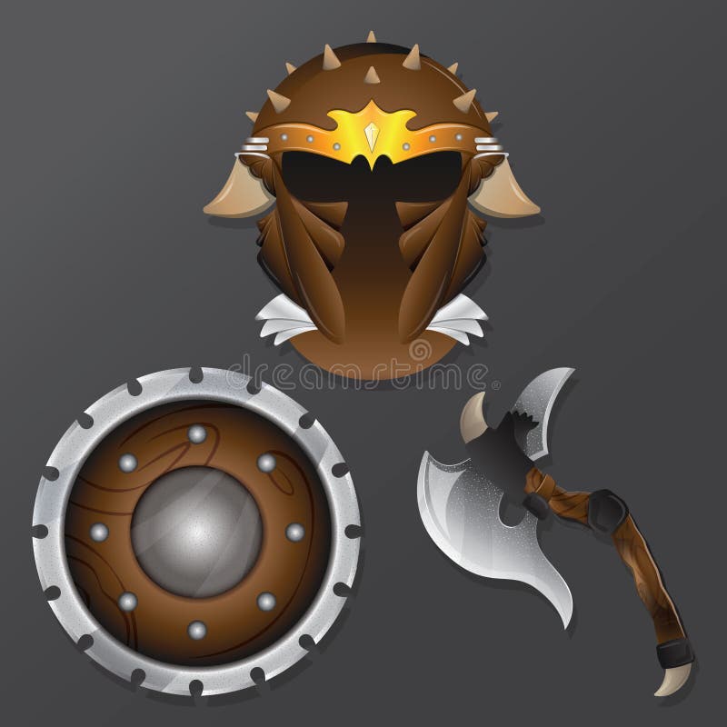 Knight Icons. Vector Illustration Decorative Design Stock Vector ...