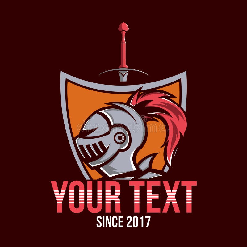 Knight logo, Classic logo stock vector. Illustration of emblem - 82131525