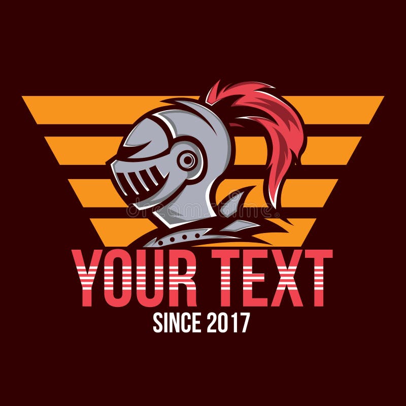 Knight logo, Classic logo stock vector. Illustration of emblem - 82131525