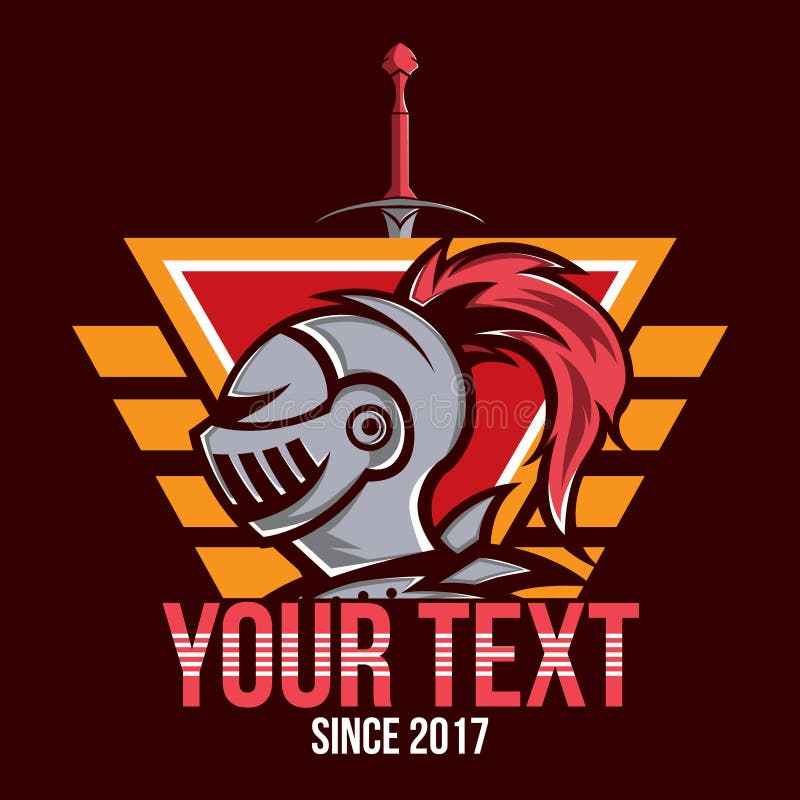 Knight logo, Classic logo stock vector. Illustration of emblem - 82131525