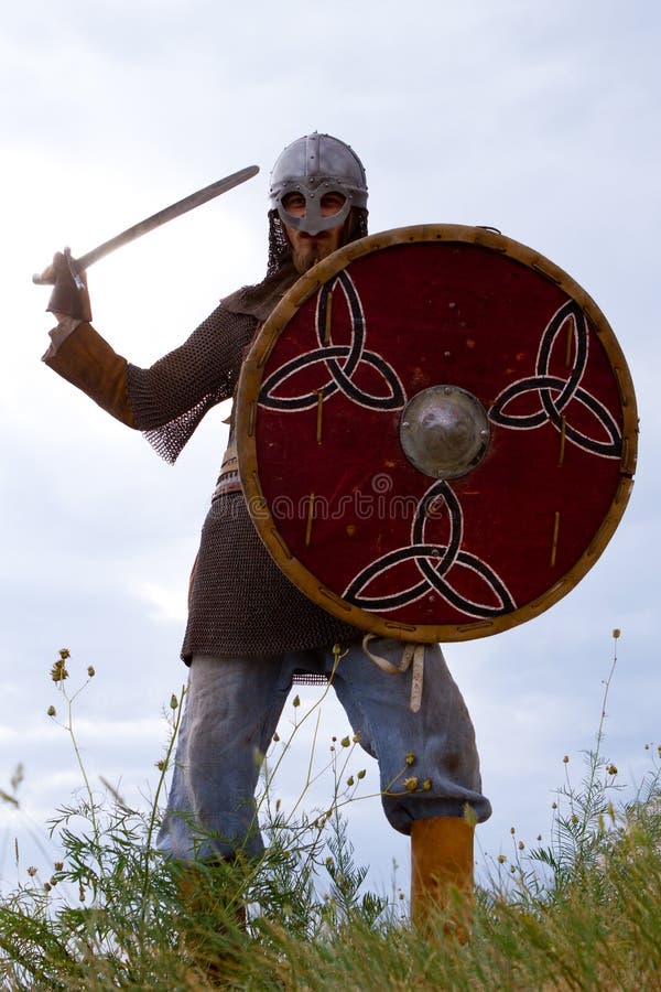 Knight on a rock stock photo. Image of caucasian, ages - 47654622