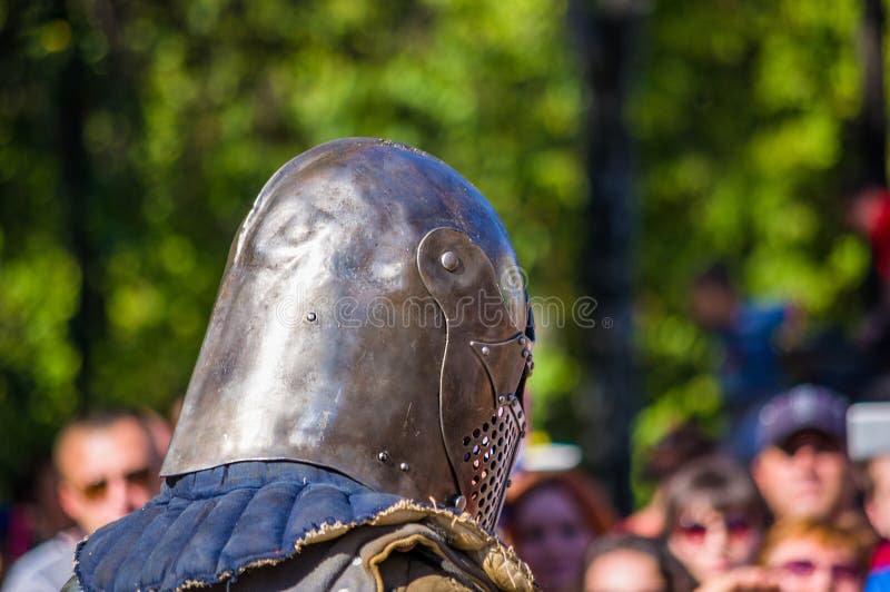 Knight S Armor for Historical Reconstructions, Close Up Editorial Stock ...