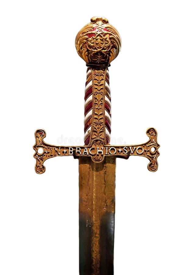 Knight s sword stock image. Image of lord, metal, nobility - 20351787