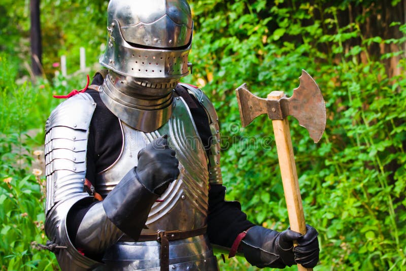 Knight Thumbs up editorial stock image. Image of ages - 15346919