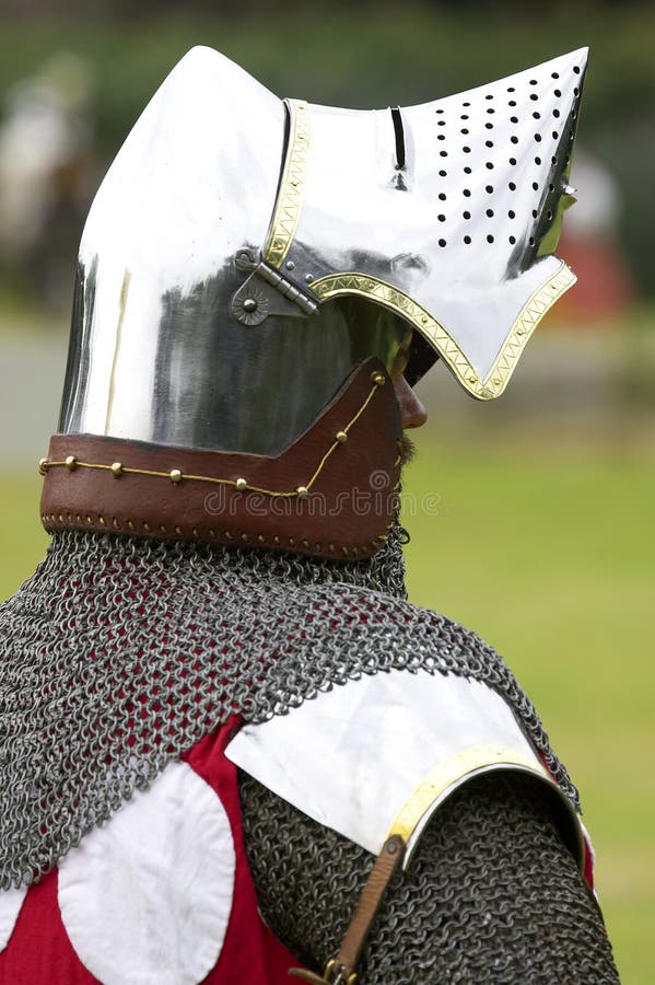 Knight in shining armour stock photo. Image of chainmail - 212086