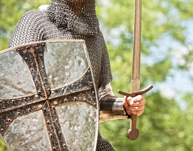 Photo of knight with sword stock image. Image of people - 11646125