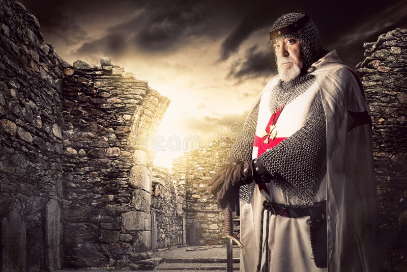 Knight Templar stock photo. Image of empire, sword, europe - 43483650