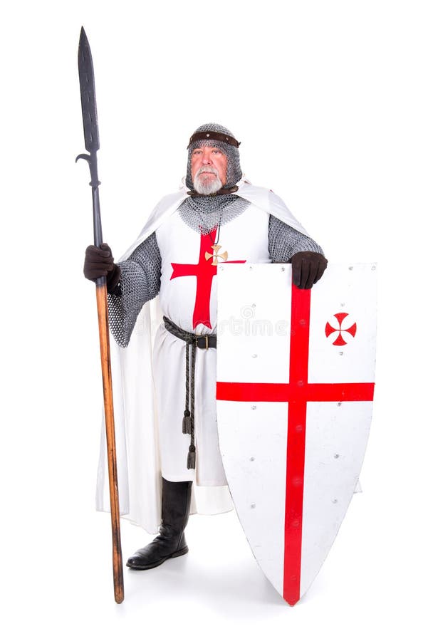 Knight Templar stock image. Image of medieval, reign - 41291829