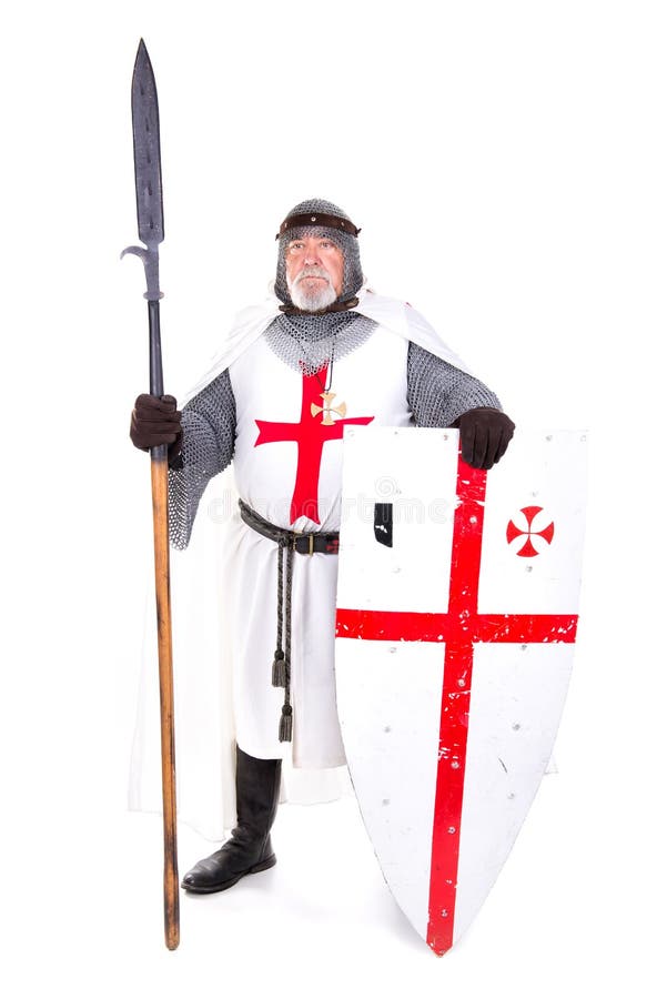 Knight Templar stock photo. Image of empire, sword, spear - 43483576