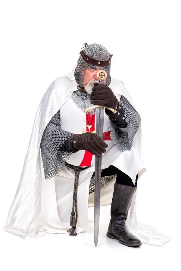 Knight Templar stock image. Image of medieval, reign - 41291829