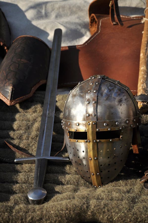 Knight weapon stock image. Image of weapon, retro, middle - 25159019