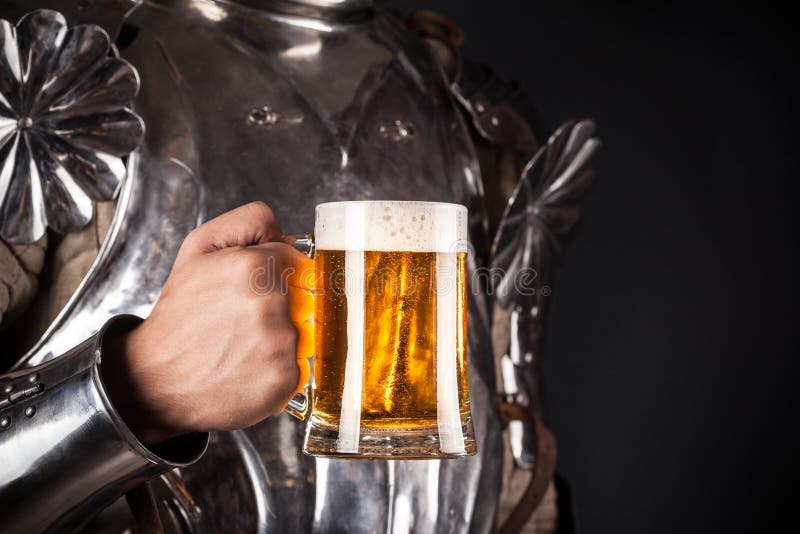 Knight wearing armor stock photo. Image of medieval, armour - 44039788