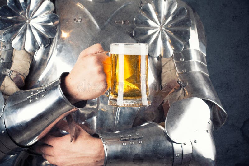 Knight wearing armor stock photo. Image of ancient, lager - 44039822