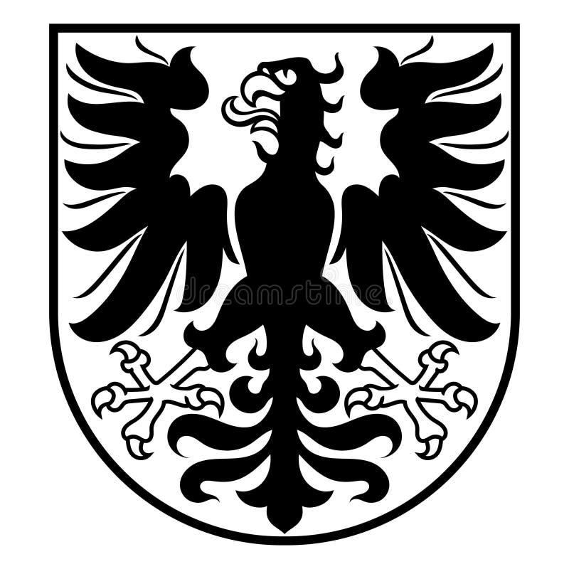 Knightly Coat of Arms. Medieval Knight Heraldry Stock Vector ...