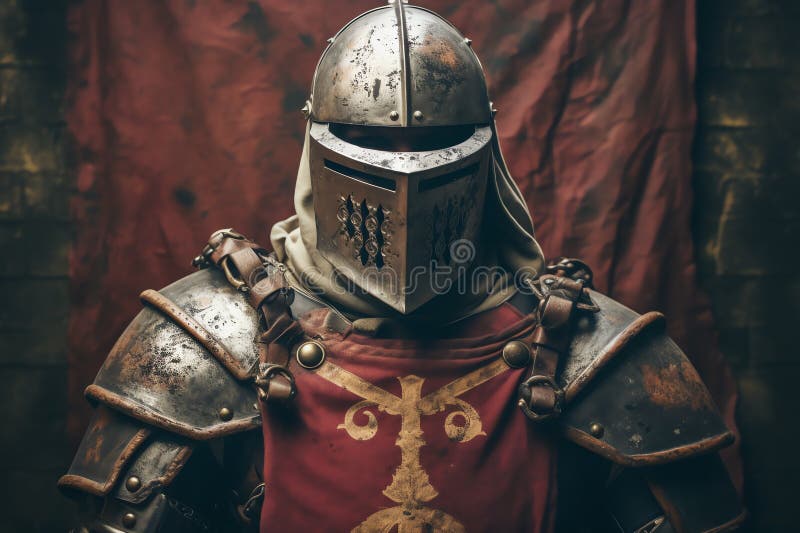 Knightly Virtues Medieval Fantasy Photo Stock Illustration ...