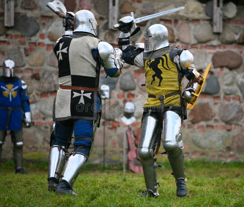 Knights stock photo. Image of defeated, medieval, tournament - 2071200