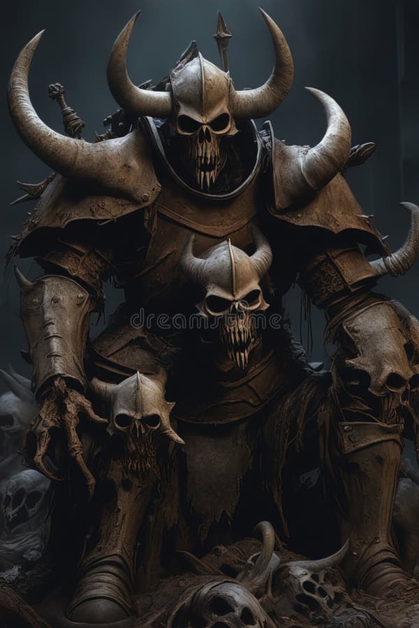 The Knights of the Abyss, Terrifying and Imposing Creatures, Above a ...