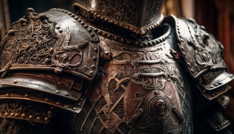 Knights of the Ancient Army Fight Wars Generated by AI Stock ...