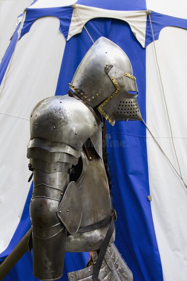 Knights armour 1007 stock image. Image of helm, armoured - 15321473
