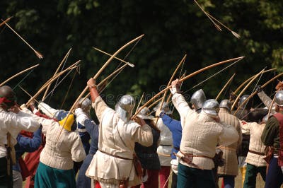 Knights and Arrows stock photo. Image of history, games - 1036318