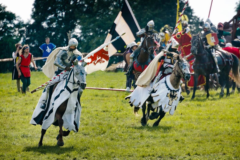 Knights charge on horses editorial image. Image of army - 20571460