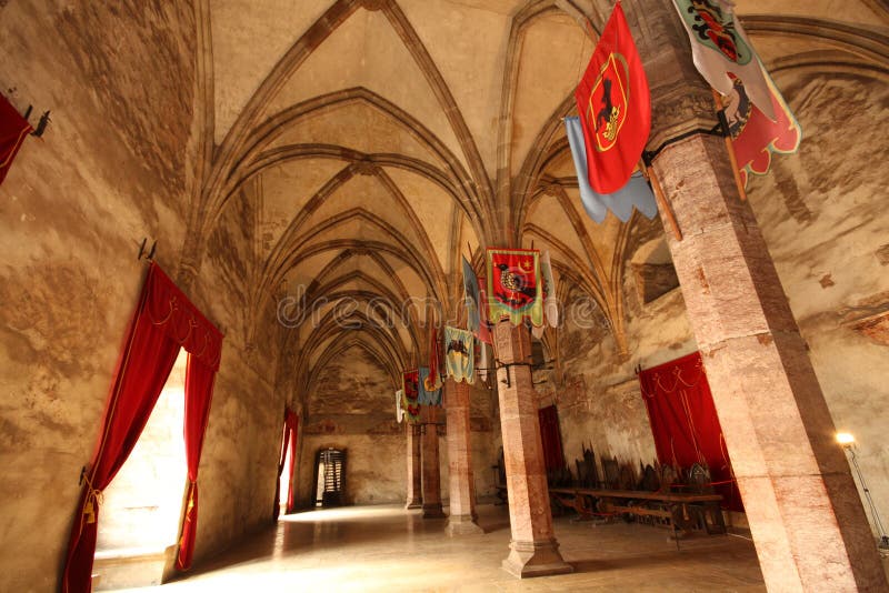 Knights hall stock photo. Image of cetate, europe, back - 21166968