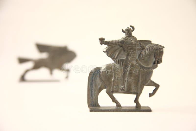 Knights I Crociati, I Cavalieri, Soldatini, Retro Immagine Stock ...