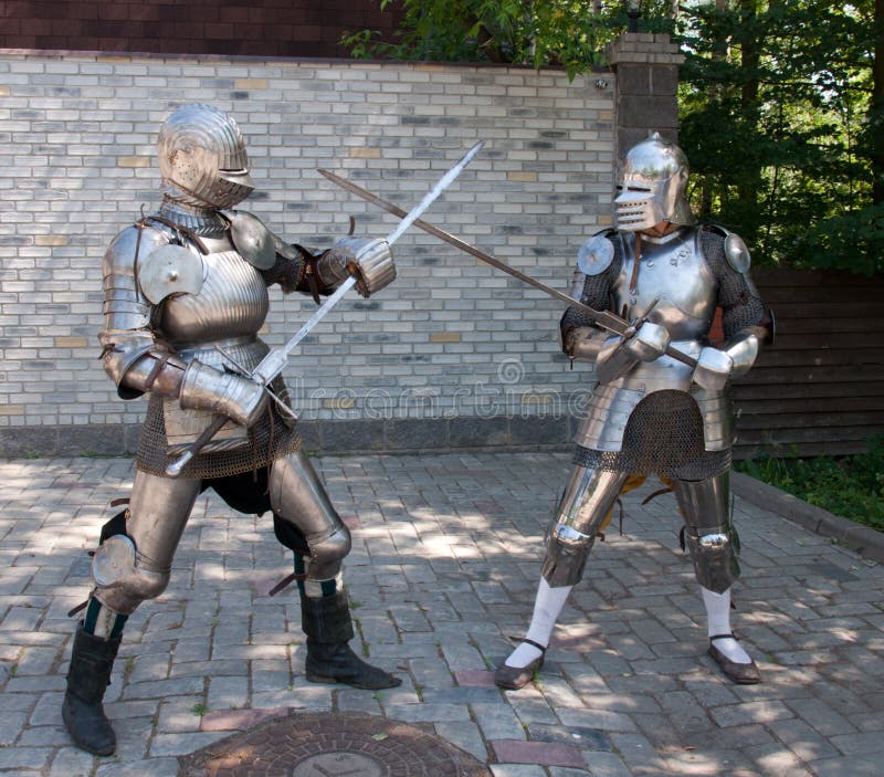 Knights stock photo. Image of medieval, heavy, guard - 41570806