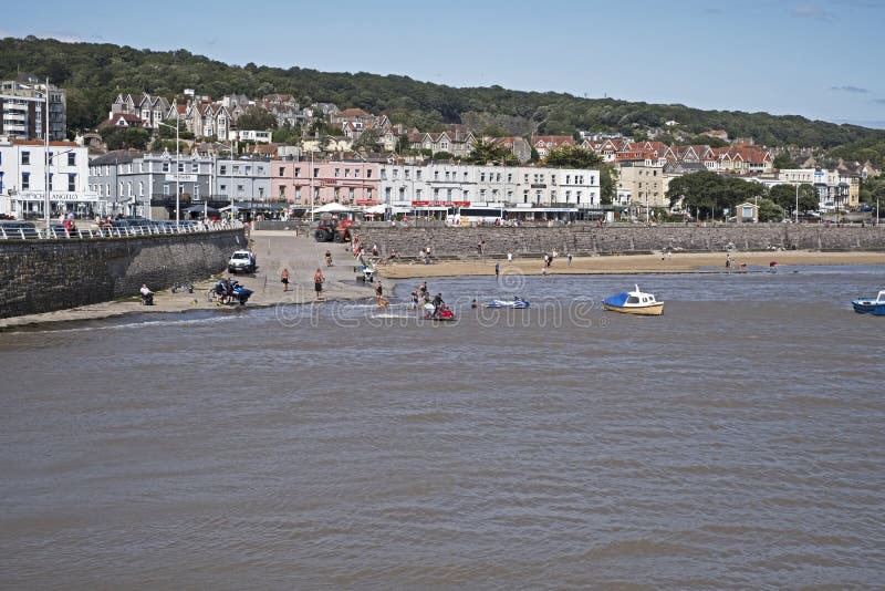 Knightstone Harbour, Weston-super-Mare, UK Editorial Photography ...